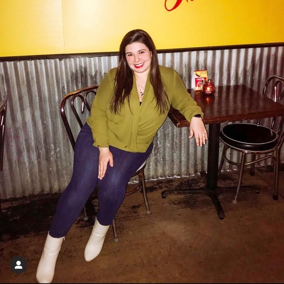 Simply Be | Tops | Simplybe Surplice Blouse | Poshmark